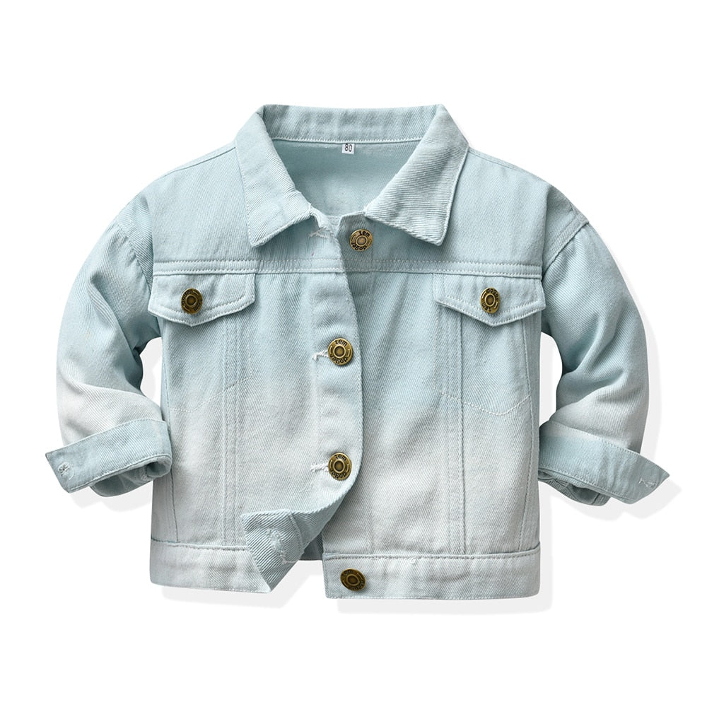 Girls' Dip-Dye Denim Jacket (for Girls & Baby) – Jadey's Closet